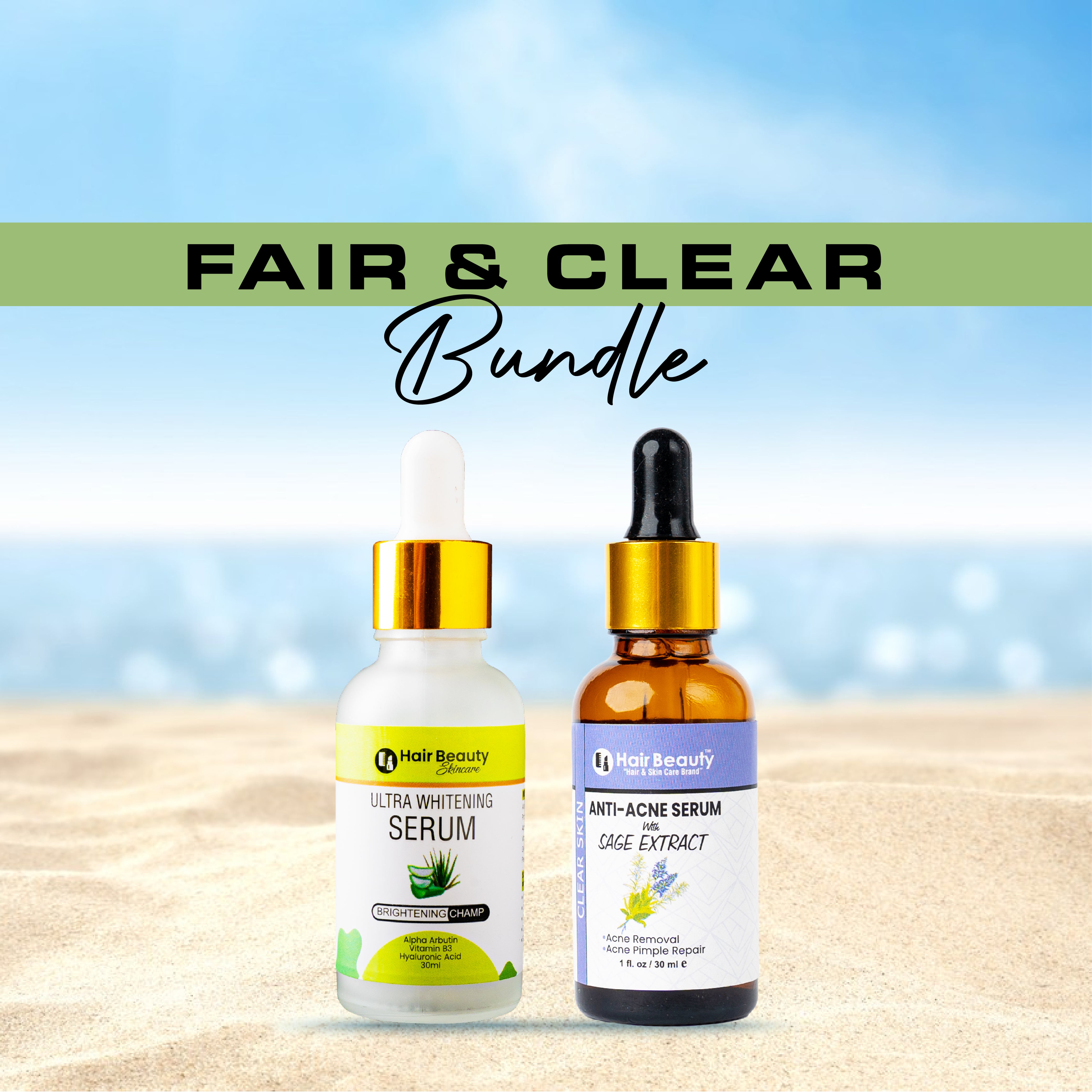 Fair & Clear Bundle – Hair Beauty